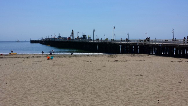 Santa Cruz Main Beach in Santa Cruz, CA - California Beaches