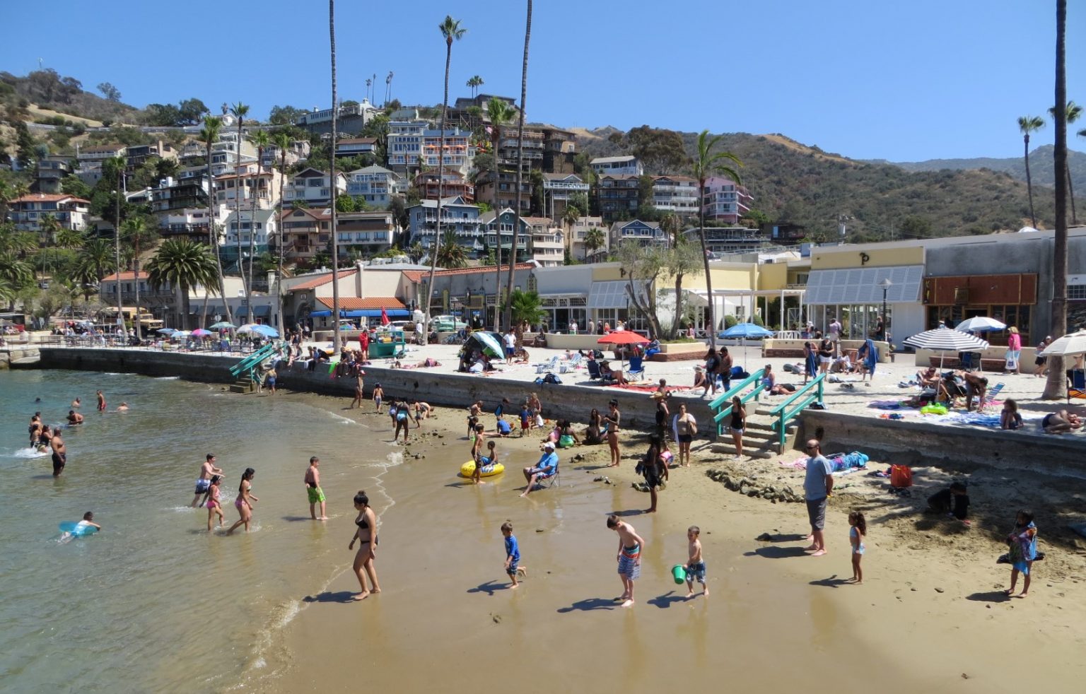 Descanso Beach on Catalina Island in Avalon, CA - California Beaches