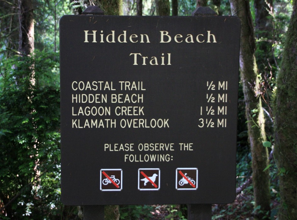 Hidden Beach, Klamath, CA - California Beaches