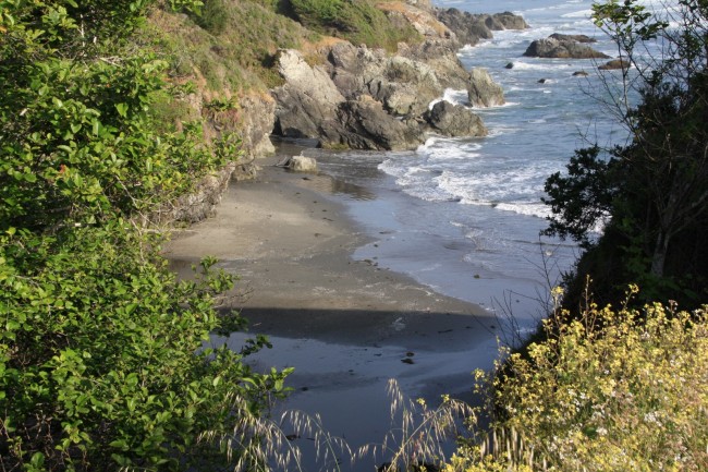 Houda Point Beach in Trinidad, CA - California Beaches