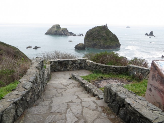 Houda Point Beach in Trinidad, CA - California Beaches
