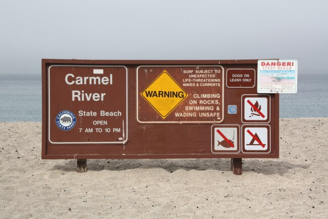 Monastery Beach in Carmel, CA - California Beaches