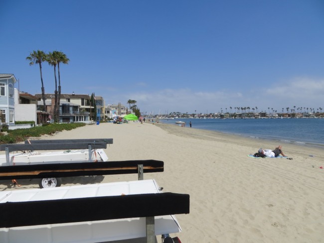 Peninsula Bayside Beach in Long Beach, CA - California Beaches