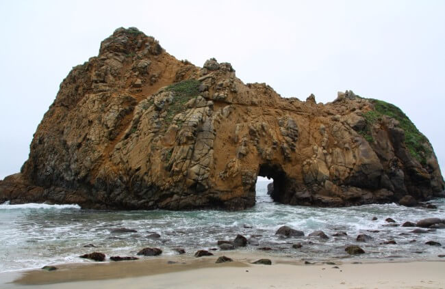 Pfeiffer Beach in Big Sur, CA - California Beaches