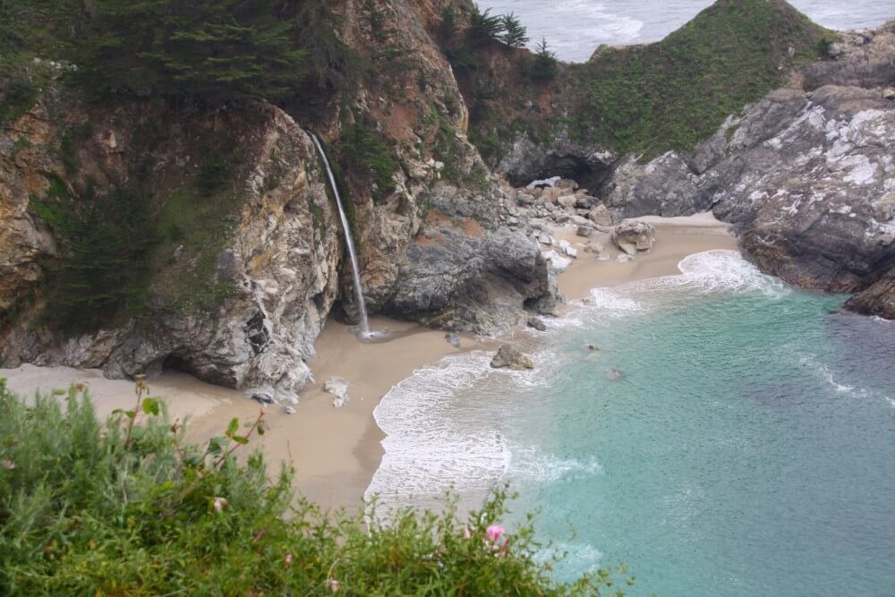 Julia Pfeiffer Burns State Park in Big Sur, CA - California Beaches