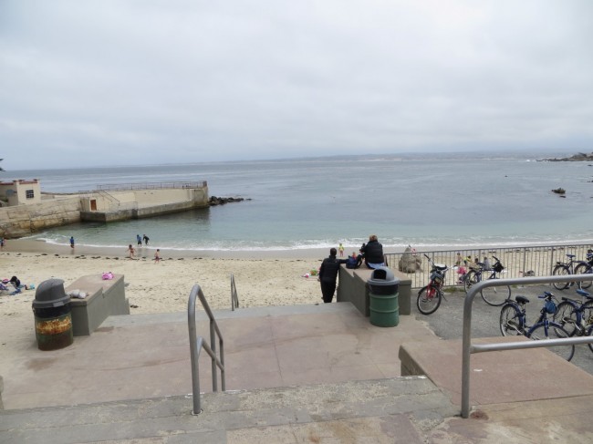 Lovers Point Park Beach in Pacific Grove, CA - California Beaches