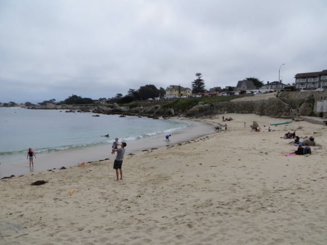 Lovers Point Park Beach in Pacific Grove, CA - California Beaches