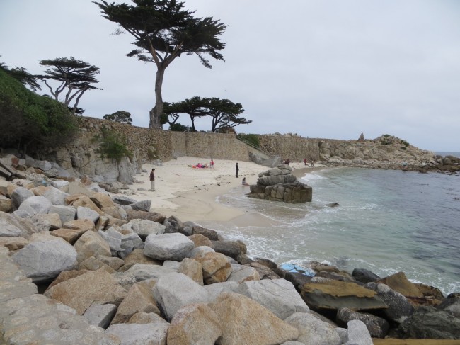 Lovers Point Park Beach in Pacific Grove, CA - California Beaches