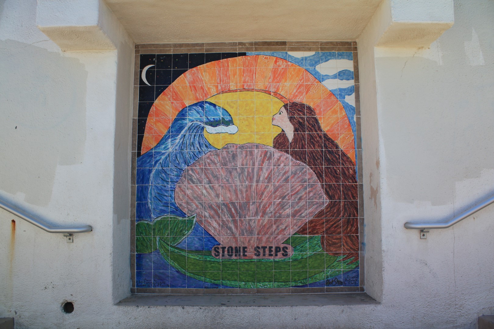 Stone Steps Beach, Encinitas, CA - California Beaches