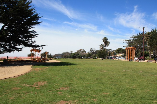 Isla Vista Park Beach in Isla Vista, CA - California Beaches
