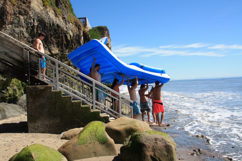 Isla Vista Park Beach in Isla Vista, CA - California Beaches