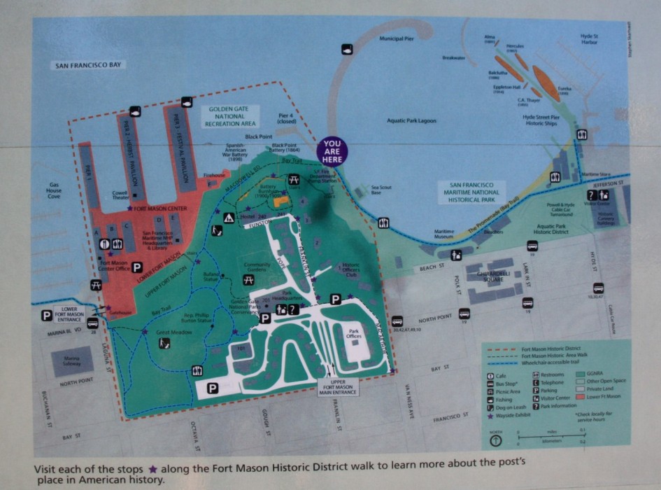 Aquatic Park Cove in San Francisco, CA - California Beaches