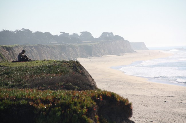 Francis Beach at Half Moon Bay State Beach in Half Moon Bay, CA ...