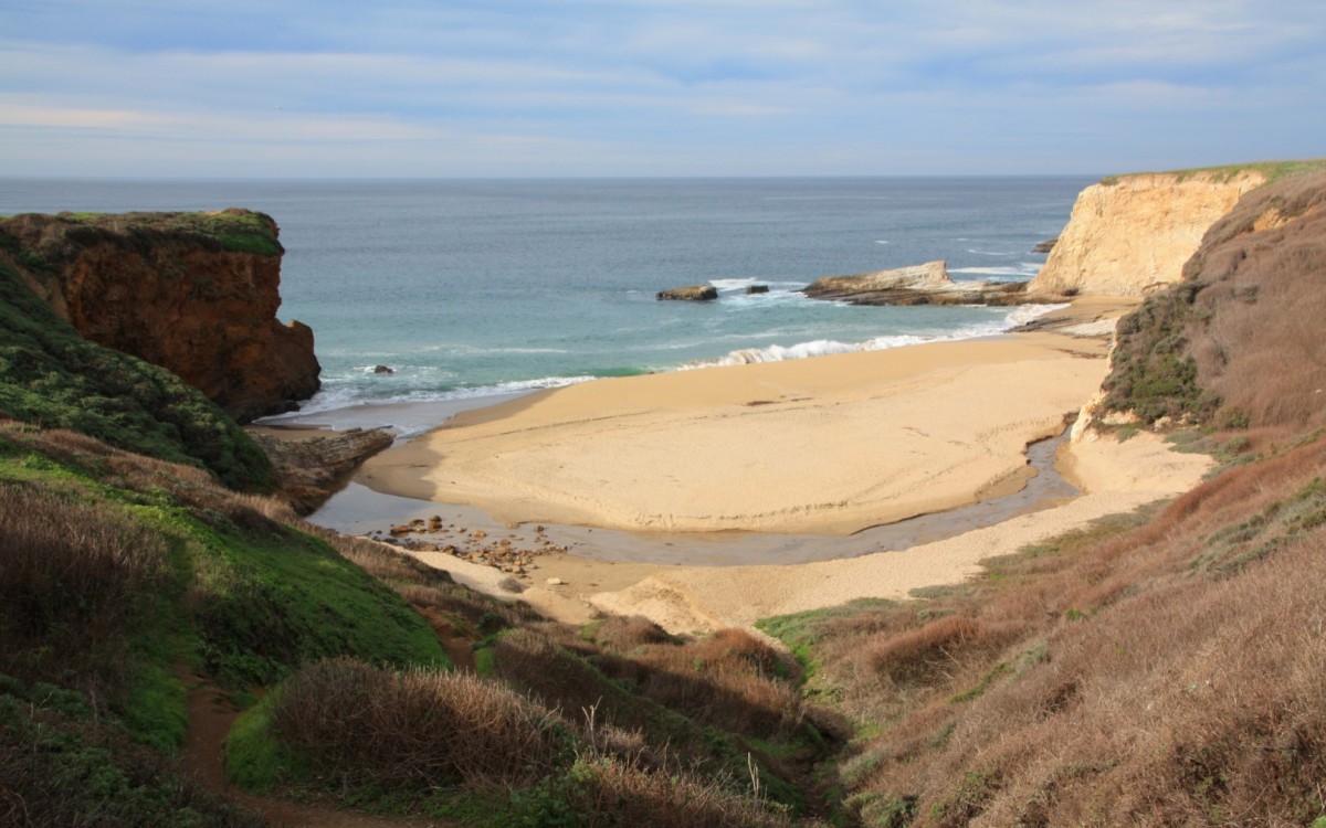 Bonny Doon Beach in Santa Cruz, CA - California Beaches