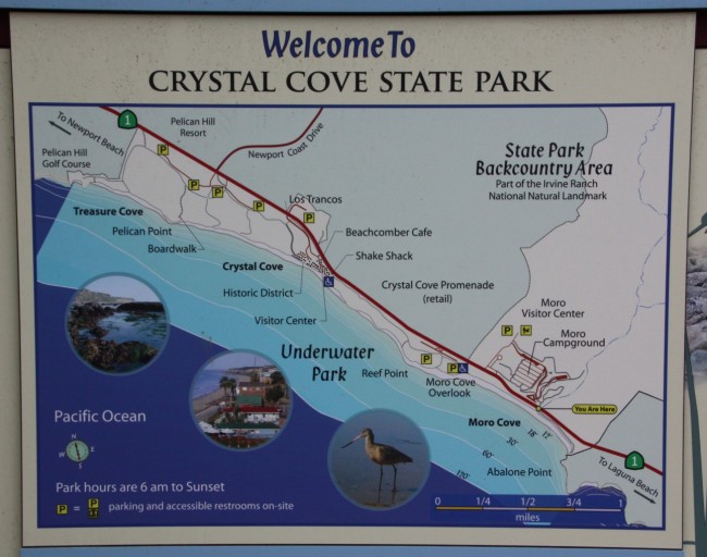 Moro Beach at Crystal Cove State Park in Laguna Beach, CA - California ...