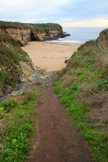 Fern Grotto Beach at Wilder Ranch State Park in Santa Cruz, CA ...
