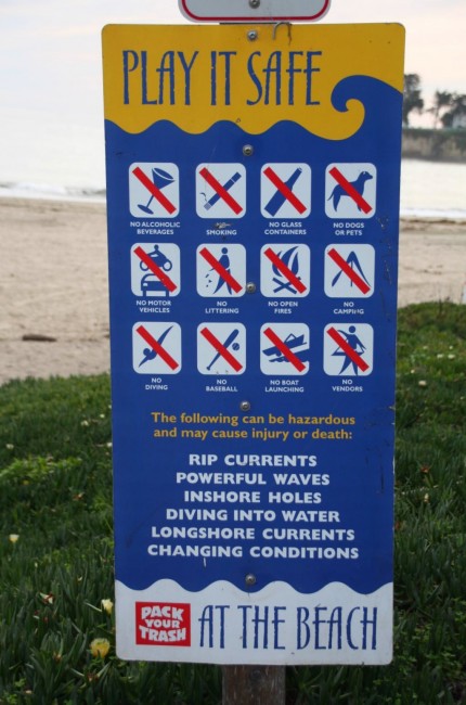 Cowell Beach in Santa Cruz, CA - California Beaches