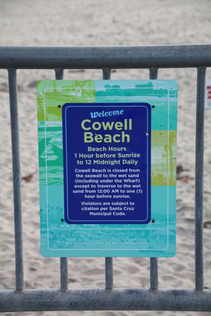 Cowell Beach in Santa Cruz, CA - California Beaches