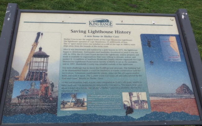 Mal Coombs Park (Shelter Cove Lighthouse) in Whitethorn, CA ...