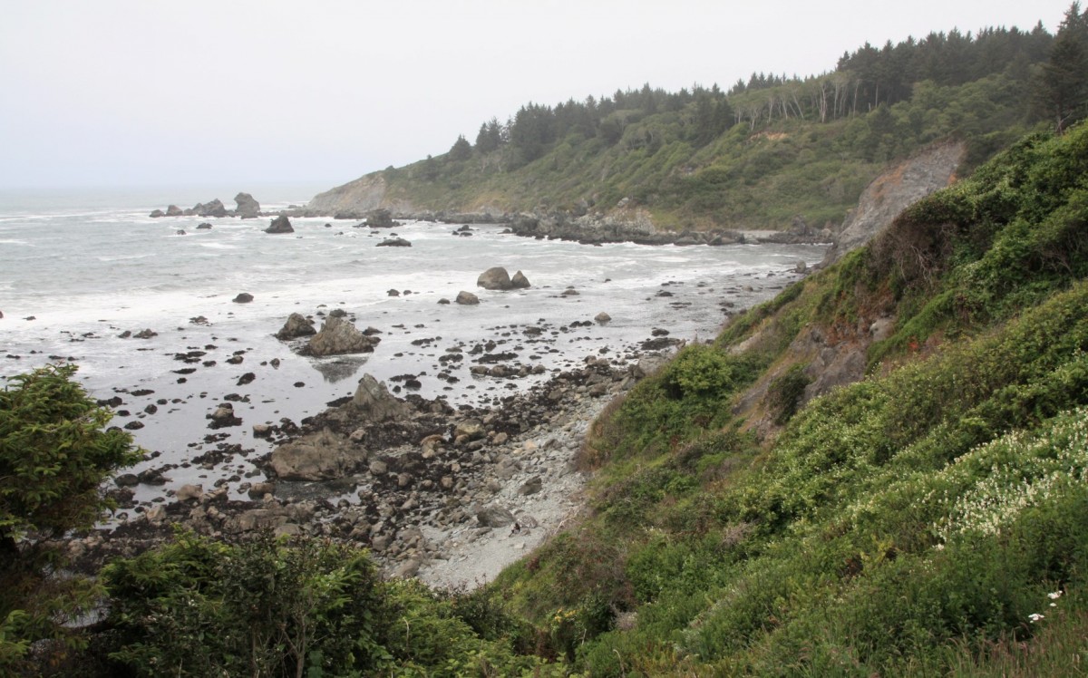 Wedding Rock at Sue-meg State Park in Trinidad, CA - California Beaches