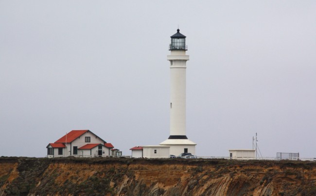 Point Arena Lighthouse in Point Arena, CA - California Beaches