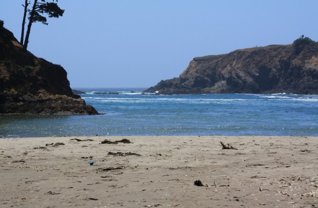Russian Gulch State Park in Mendocino, CA - California Beaches