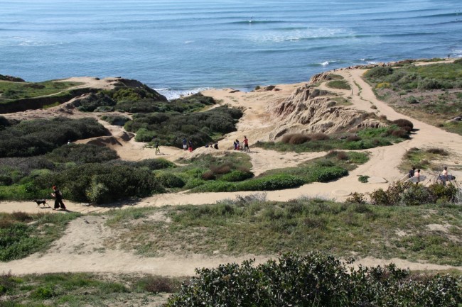 Sunset Cliffs Beach (Garbage Beach) in San Diego, CA - California Beaches