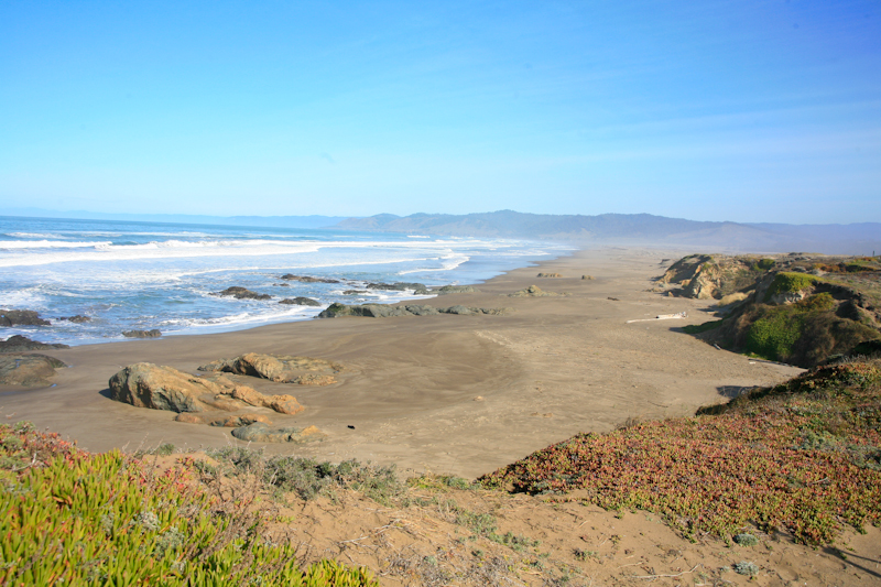 Ten Mile Beach in Fort Bragg, CA - California Beaches