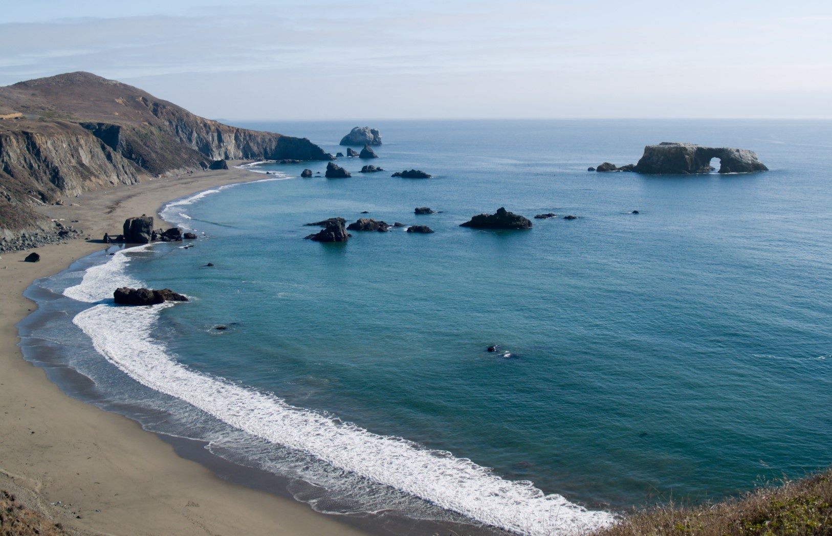 Jenner Beach (Driftwood Beach) in Jenner, CA - California Beaches