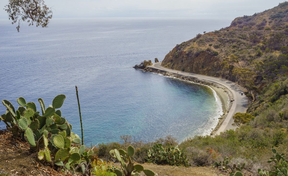 Crescent Beach on Catalina Island in Avalon, CA - California Beaches
