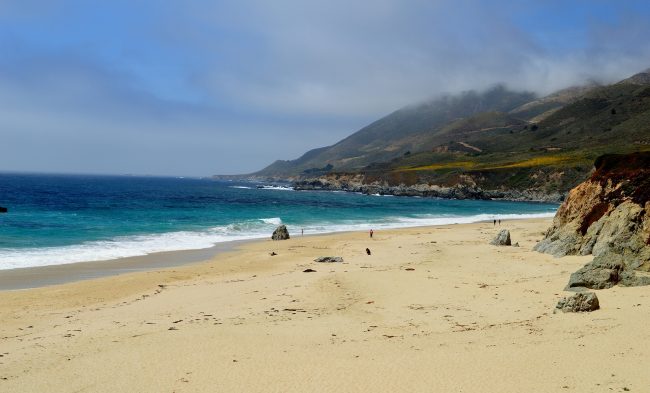 Garrapata Beach at Garrapata State Park in Carmel, CA - California Beaches