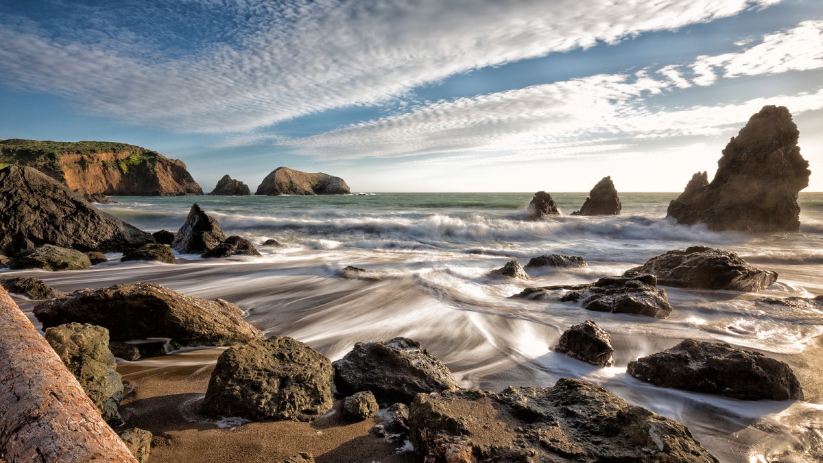 Rodeo Beach in Sausalito, CA - California Beaches