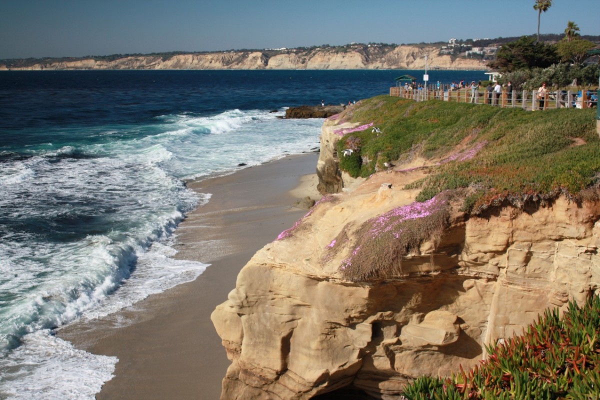 Shell Beach in La Jolla, CA - California Beaches