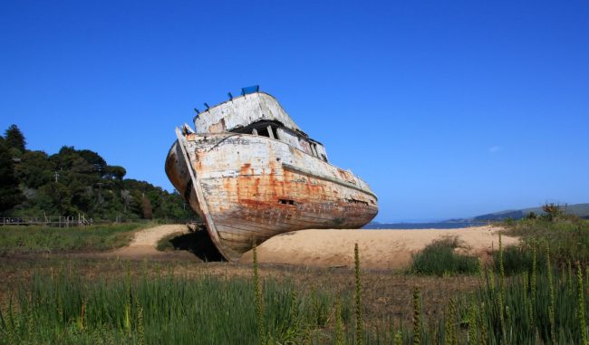 Point Reyes Shipwreck Site, Inverness, CA - California Beaches
